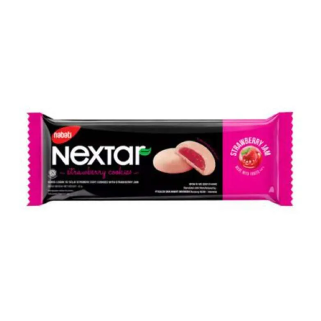 Nextar - Nastar Cookies Strawberry Pck 34Gr (10/Box) – Tasty Snack ...