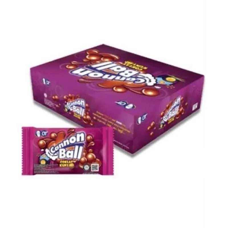 Cannon Ball - Chocolate 20Gr (12/Box) – Tasty Snack Indonesia