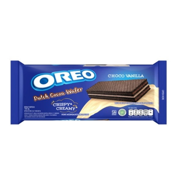Oreo - Wafer Vanilla 117Gr (24/Carton) – Tasty Snack Indonesia