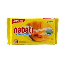 Nabati Richeese Wafer Krim Keju Pck 75G (36/Carton) - Tasty Snack Indonesia