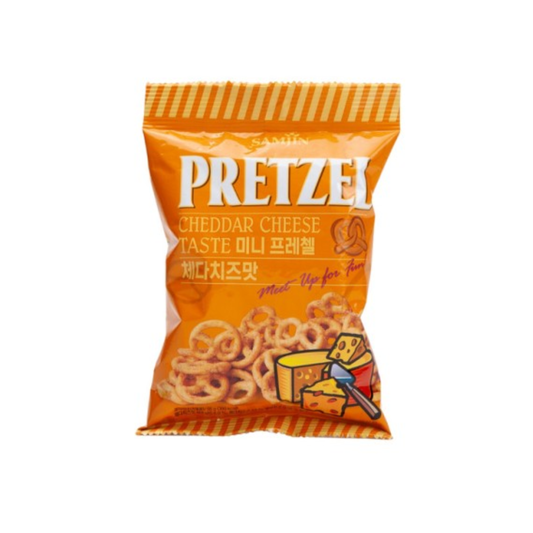 Samjin - Pretzel Cheddar Cheese 85Gr (24/Carton) – Tasty Snack Indonesia
