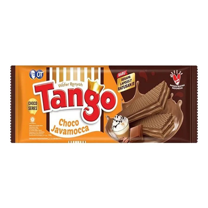 Tango - Wafer Choco Javamocca 110Gr (24/Carton) – Tasty Snack Indonesia