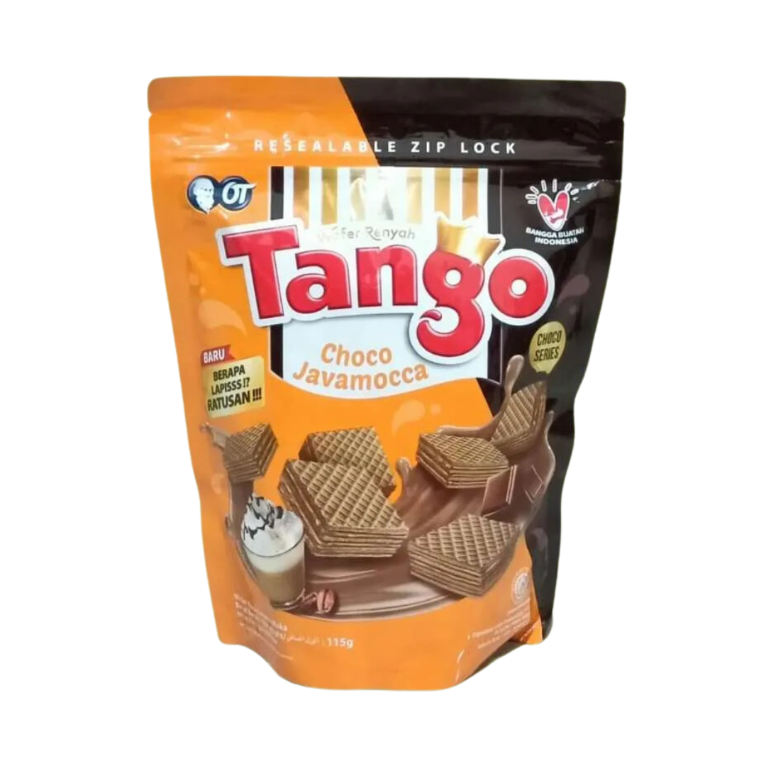 Tango - Wafer Javamocca Milk Pouch 100Gr (18/Carton) – Tasty Snack ...