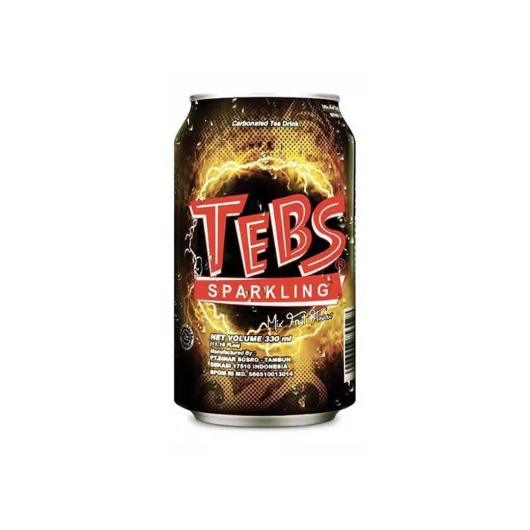 Tebs - Sparkling Mix Fruit Klg 330Ml (24/Carton) – Tasty Snack Indonesia
