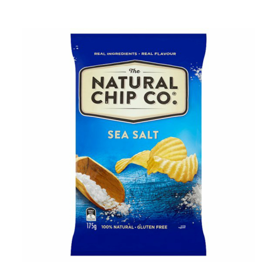 The Natural Chip & Co - Sea Salt 175Gr (12/Carton) – Tasty Snack Indonesia