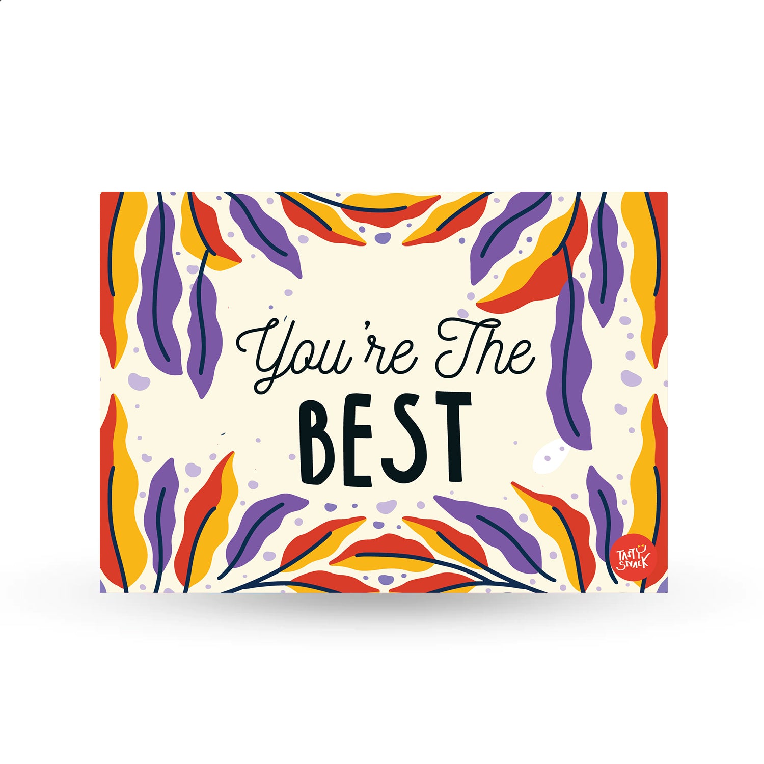 You're The Best Card – Tasty Snack Indonesia